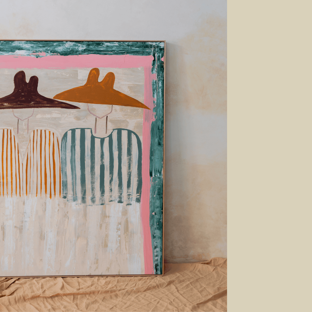 ALMOND CHAI AT TOP SHOP - Original Artwork – Emma Martin Artist